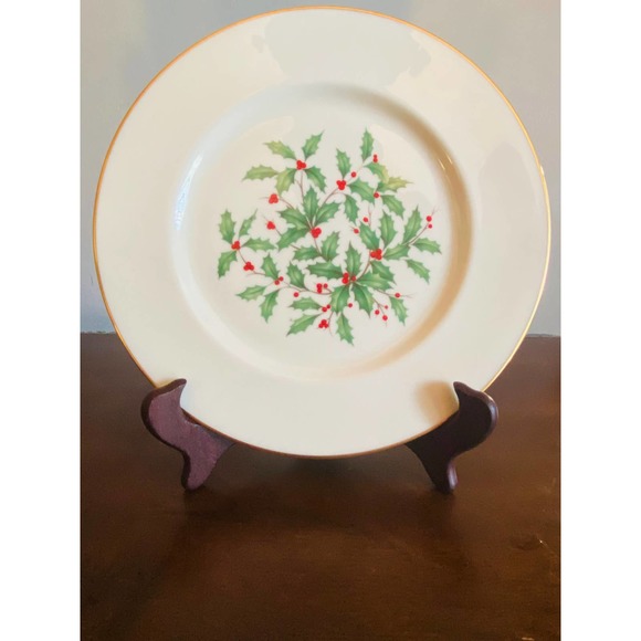Lenox | Dining | Vintage Lenox Christmas Special Salad Plate | Poshmark